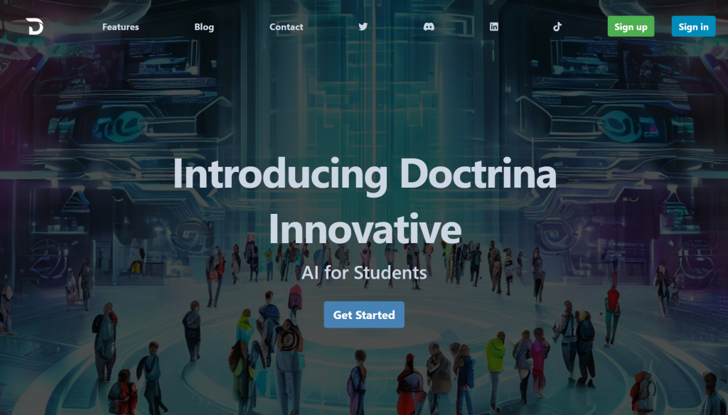 Doctrina AI: Artificial Intelligence for Learning | AcademicHelp.net