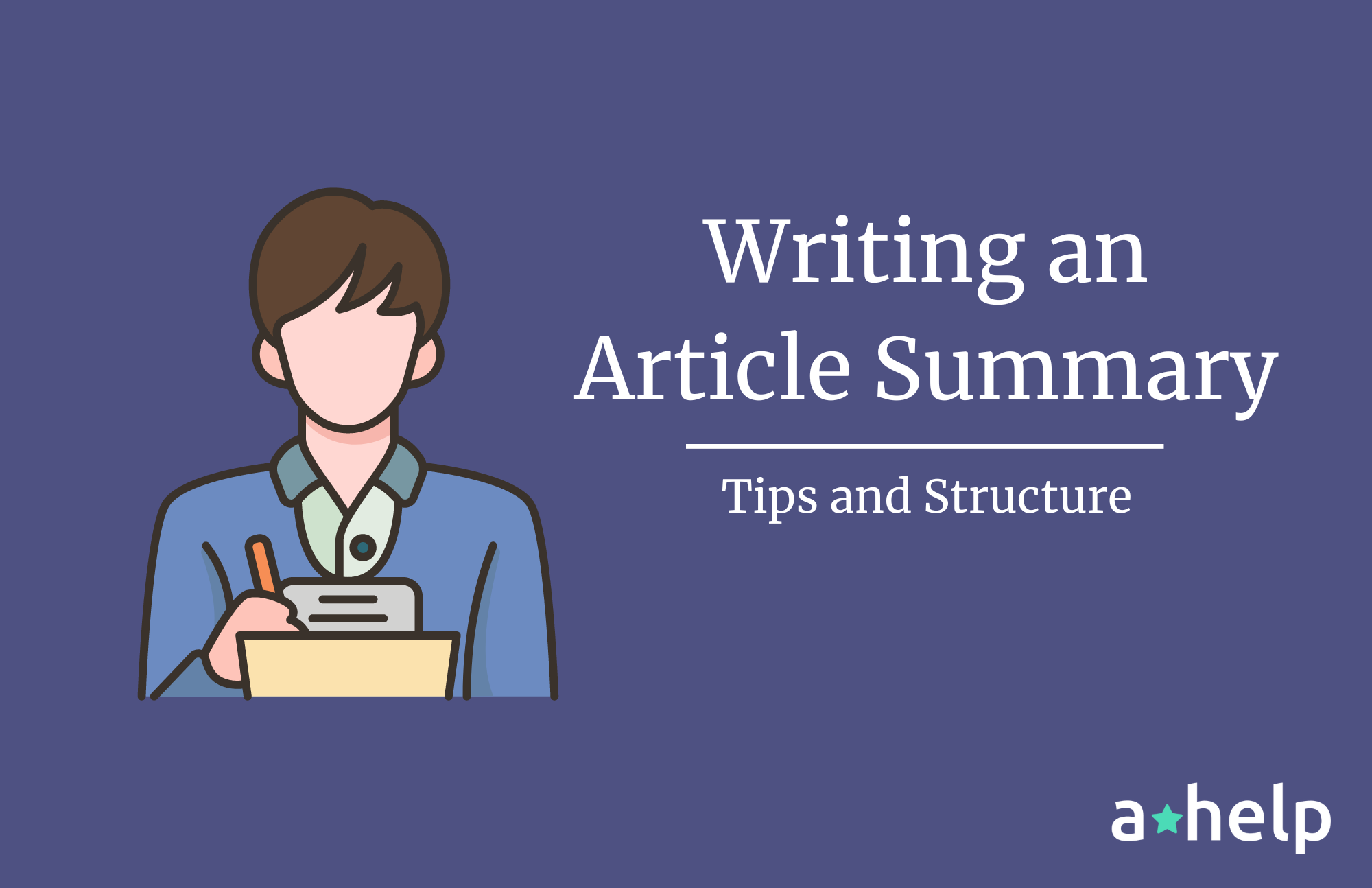 How to Start a Summary of an Article: Transition Words & How Begin It