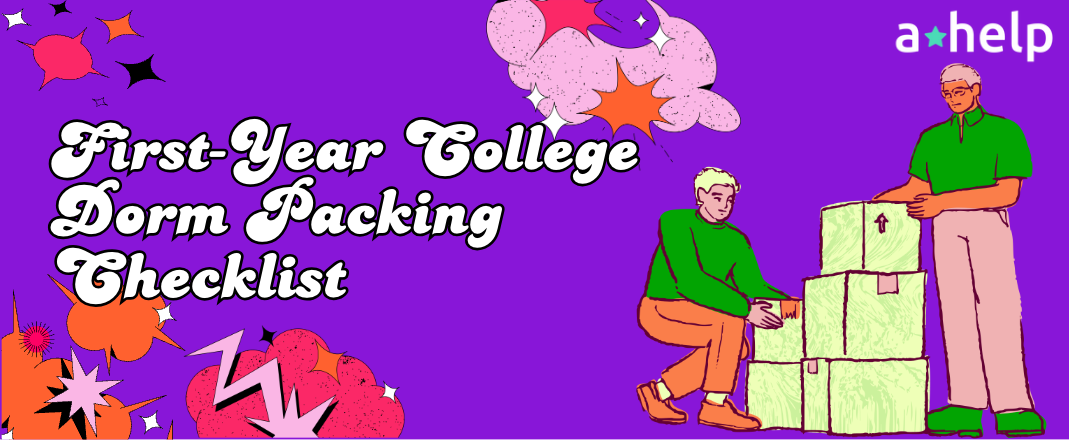 First-Year College Dorm Packing Checklist